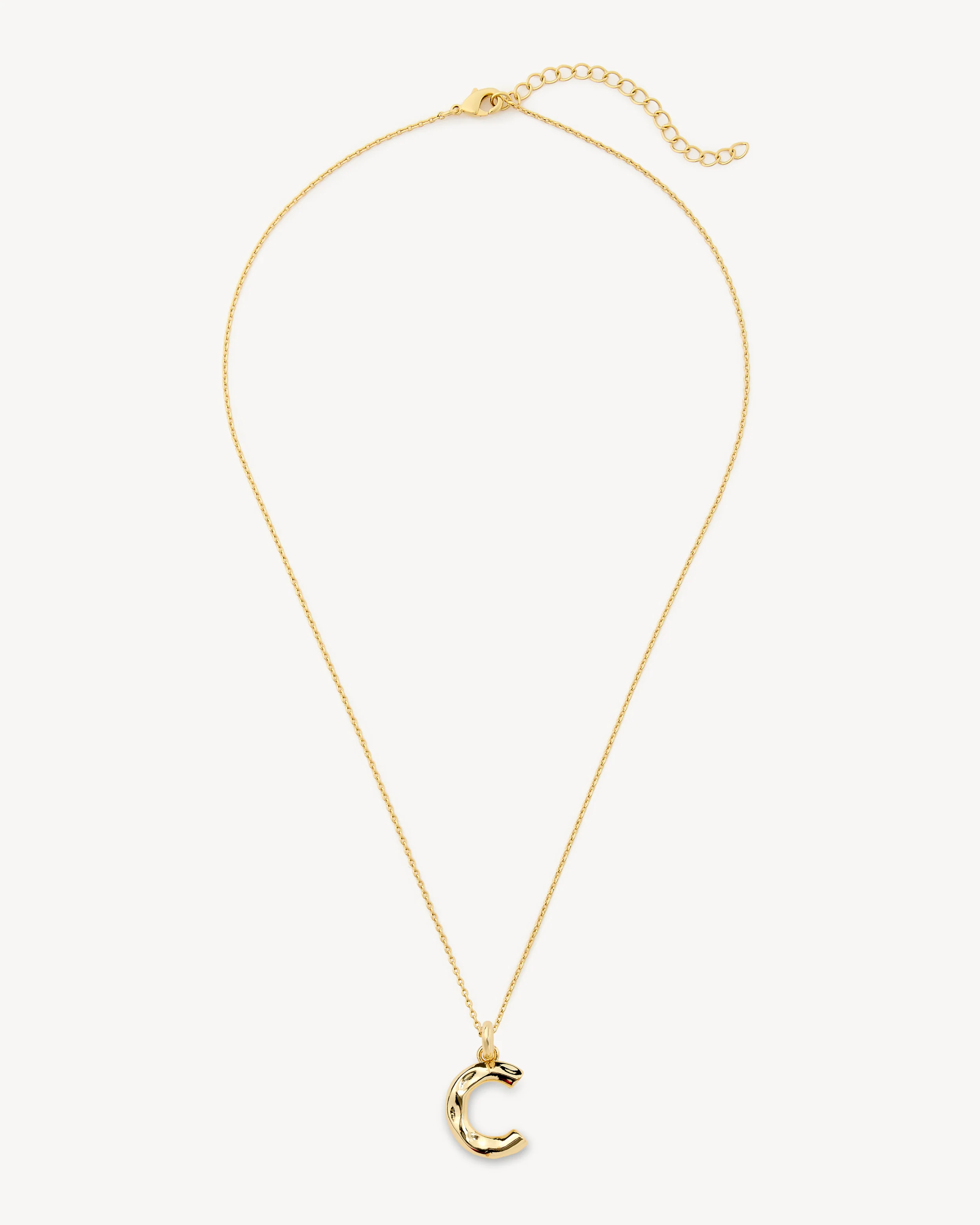 Monogram Necklace In Gold - MACHETE